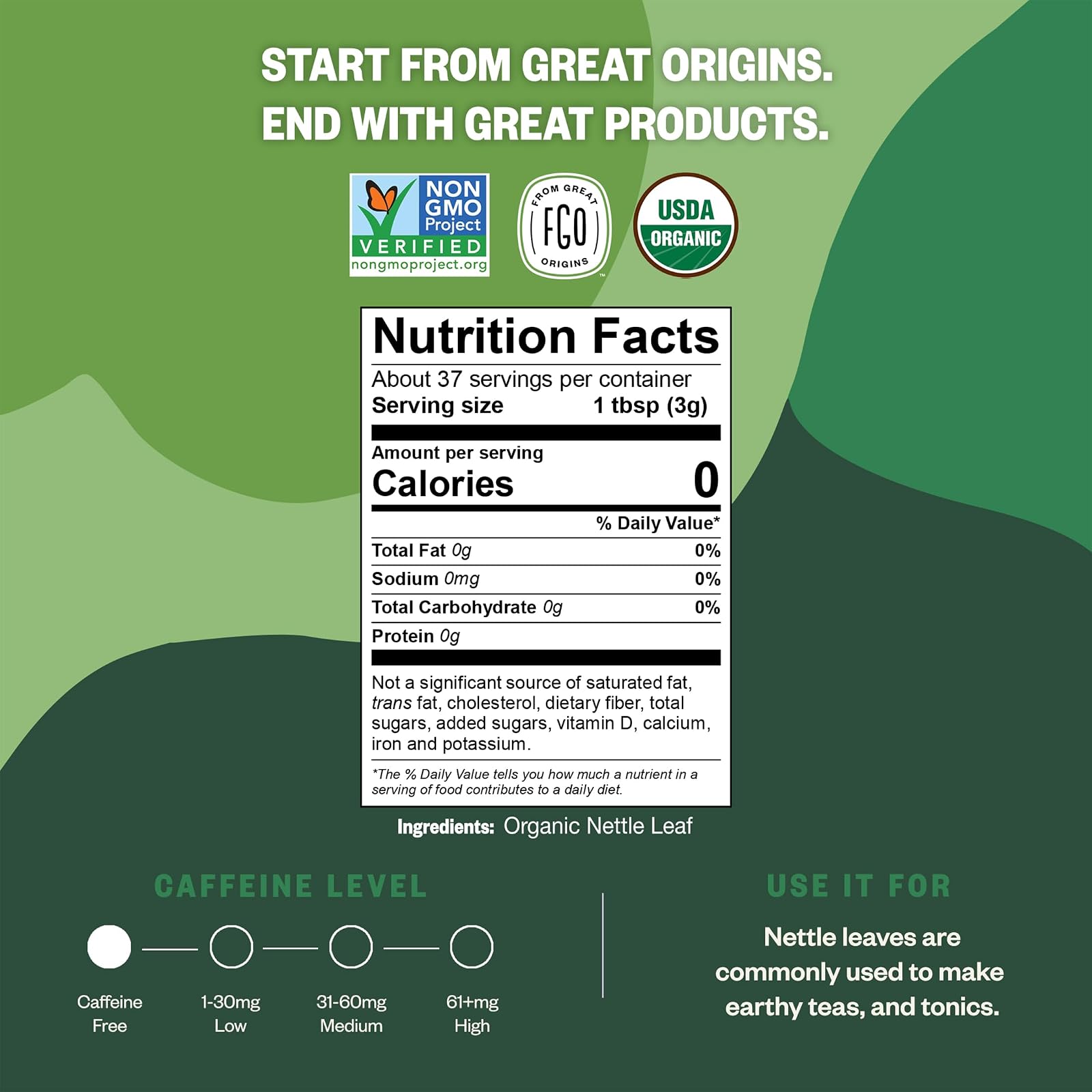 FGO nettle leaf tea blend