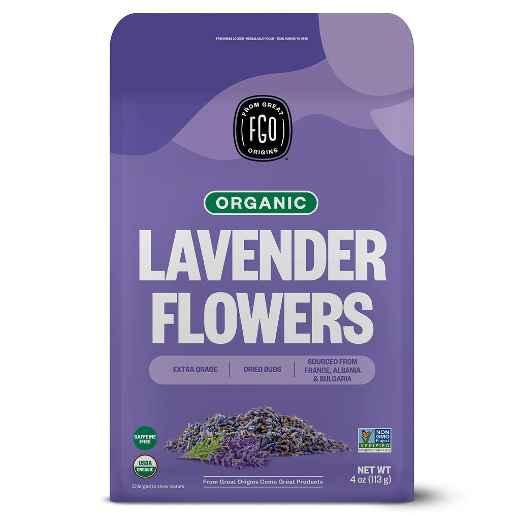 FGO organic dried lavender flowers