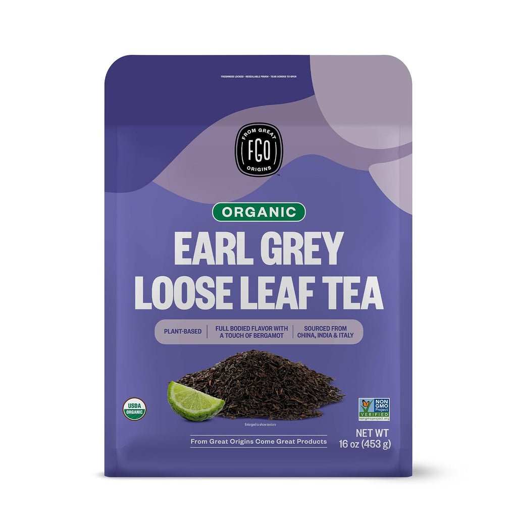 FGO organic Earl Grey black tea