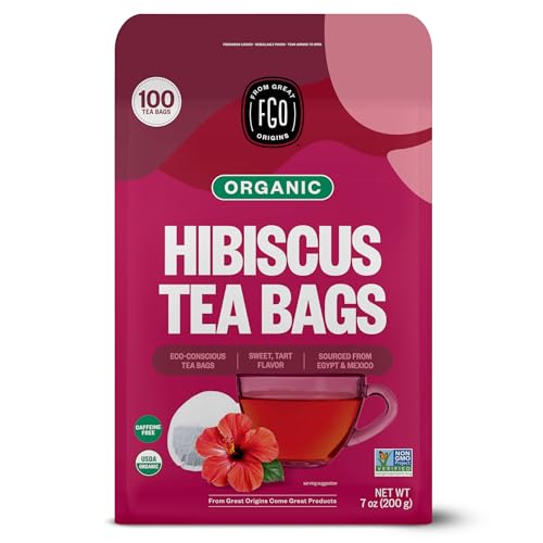 FGO organic hibiscus tea bags