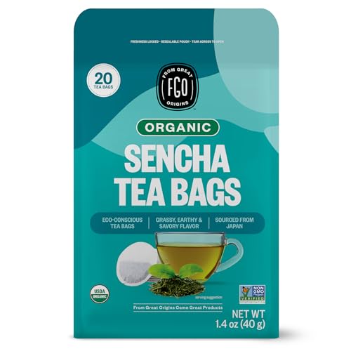 FGO organic Japanese sencha green tea