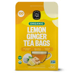 FGO organic lemon ginger tea bags