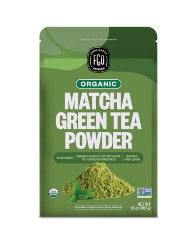 FGO organic matcha green tea powder