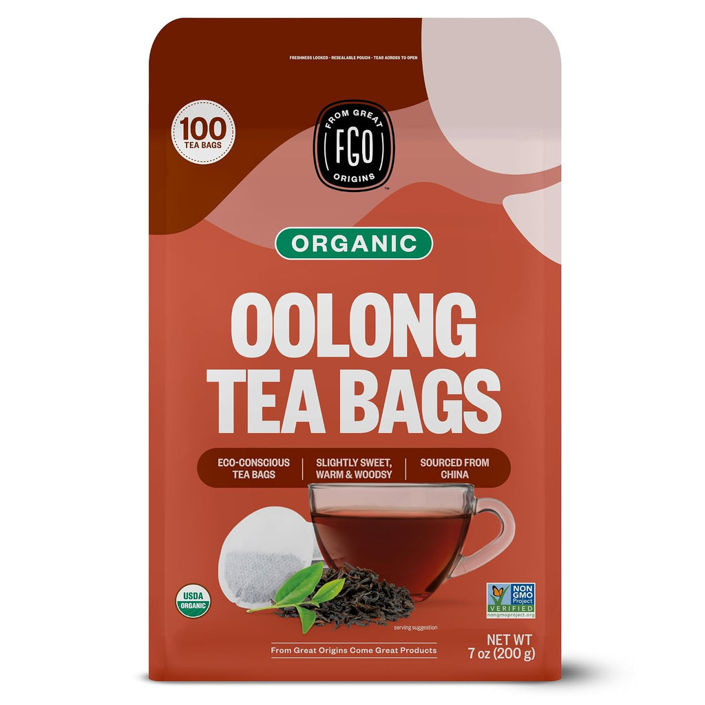 FGO organic oolong tea bags