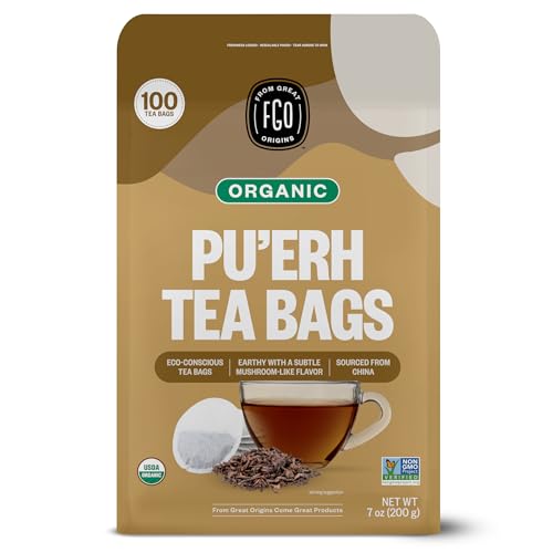 FGO organic pu'erh tea bags