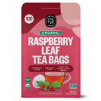 FGO organic red raspberry leaf tea bags
