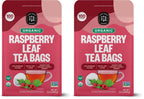 FGO organic red raspberry leaf tea bags