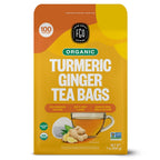 FGO organic turmeric ginger tea bags