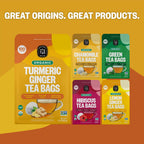 FGO turmeric ginger tea for relaxation