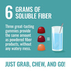 fiber advance gummies for regularity support