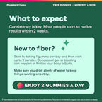 Fiber gummies for a balanced diet
