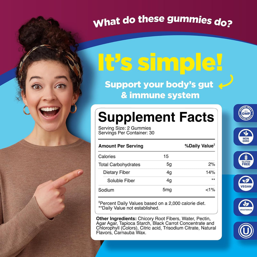 fiber gummies for digestive comfort