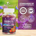 fiber gummies with 4g of prebiotics