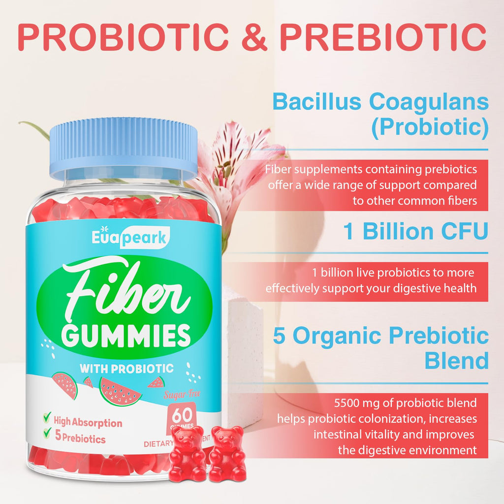 fiber gummies with no sugar