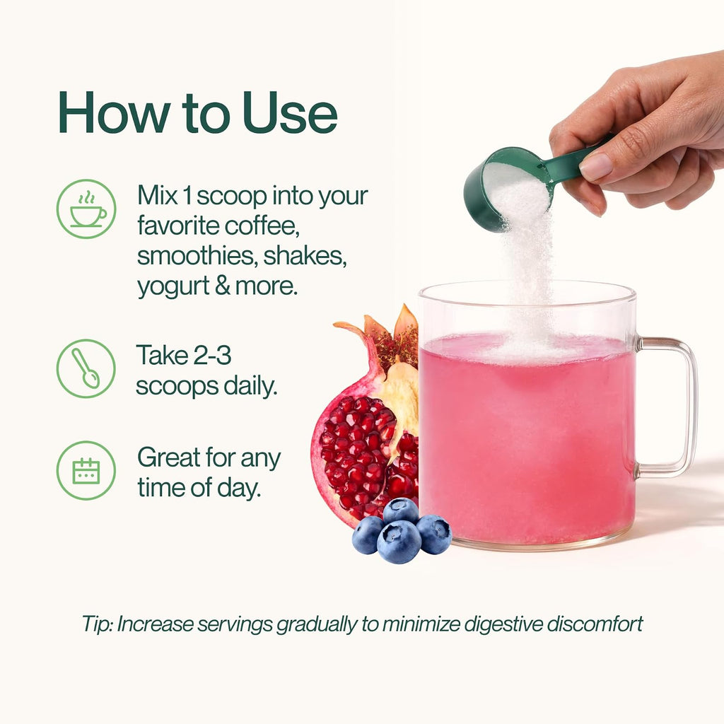 Fiber powder for healthy digestion