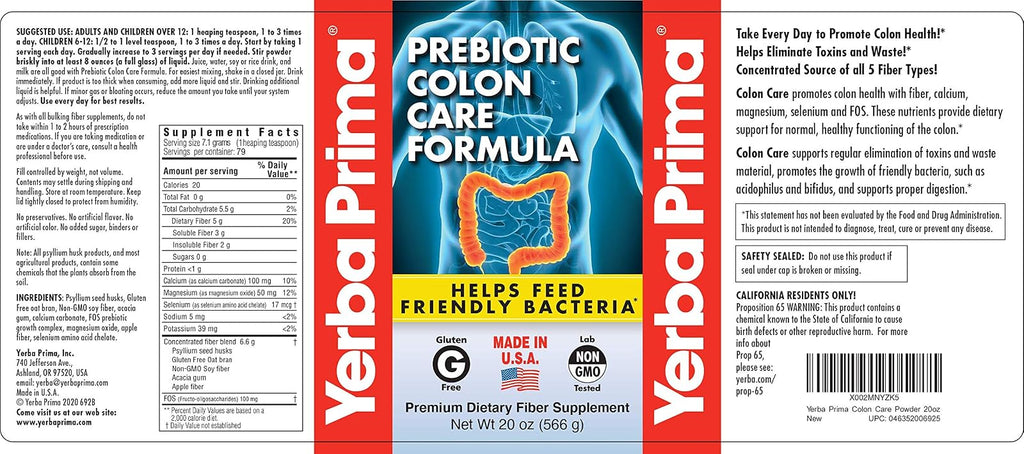 fiber powder for regularity