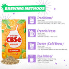 fiber-rich CBSé yerba mate for digestion