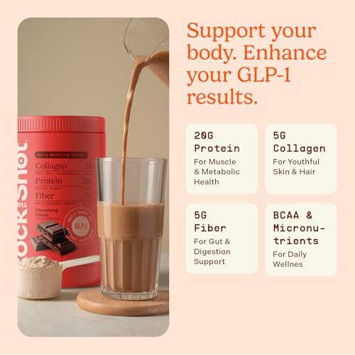 fiber-rich chocolate shake mix