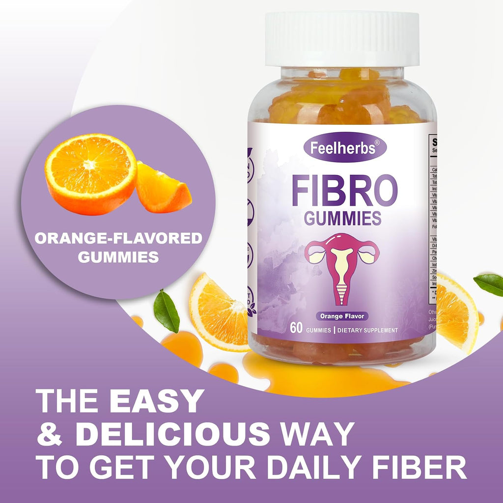 Fibro gummies for overall wellness