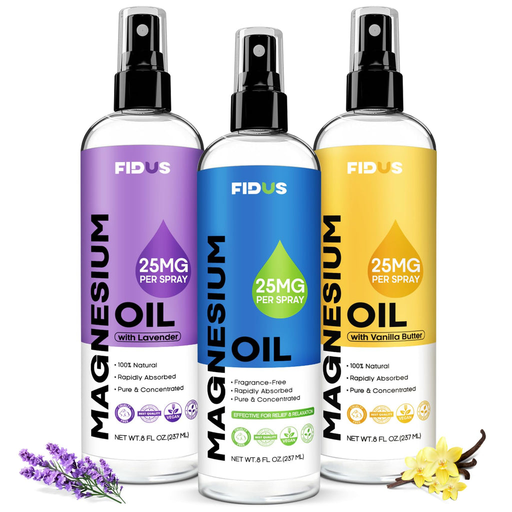 Fidus magnesium oil for relaxation