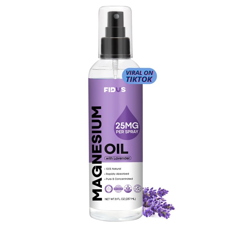 Fidus magnesium oil spray for relaxation