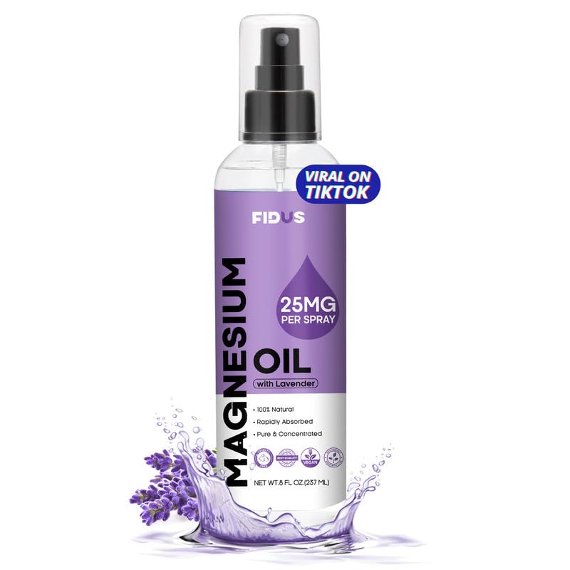 Fidus magnesium oil spray for relaxation