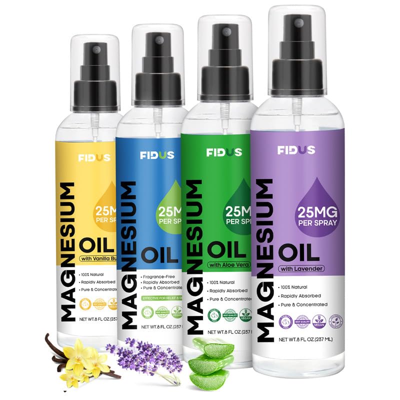 Fidus magnesium oil spray for relief