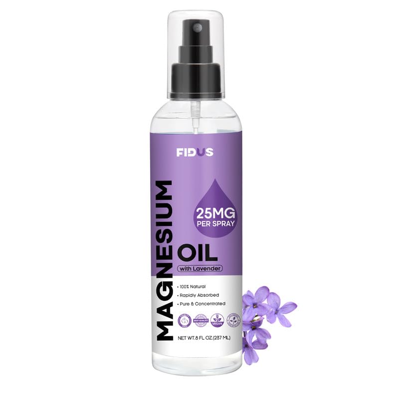 Fidus magnesium oil spray with lavender