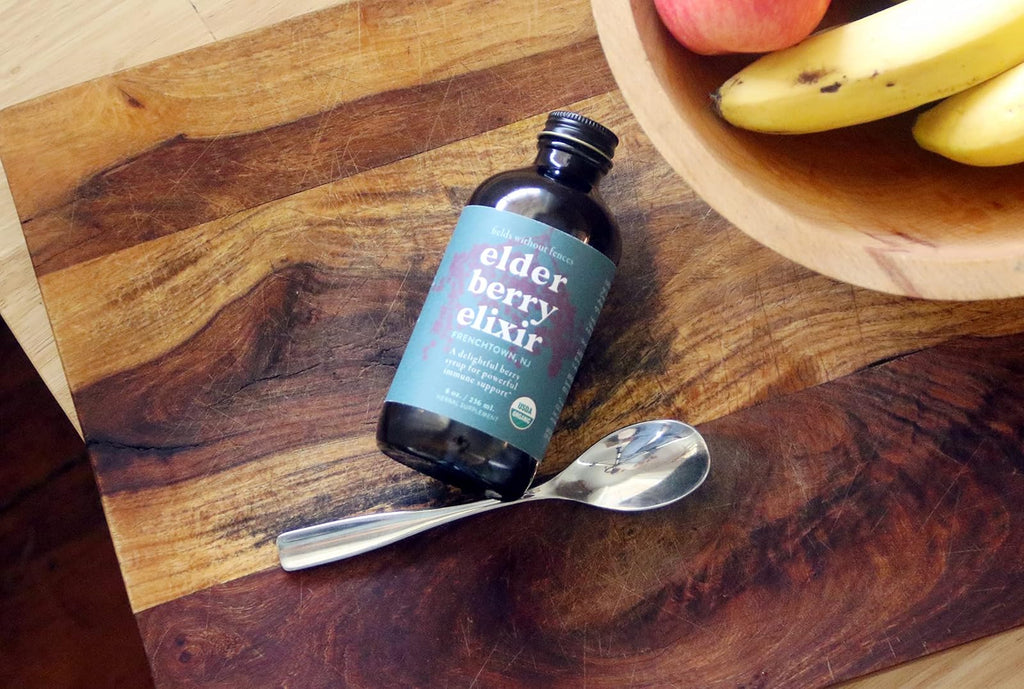 Fields Without Fences elderberry syrup for health