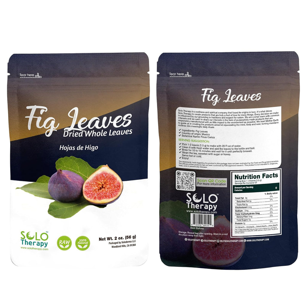 Fig Leaves herbal tea for relaxation