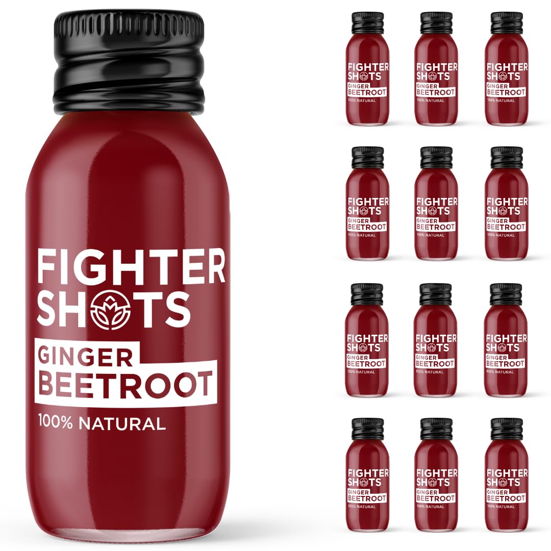 Fighter Shots ginger tea health boost