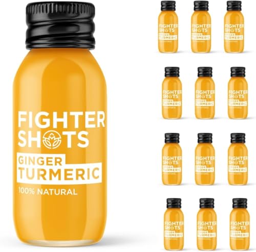 Fighter Shots ginger turmeric wellness shots