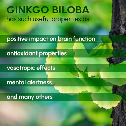 filler free ginkgo biloba powder