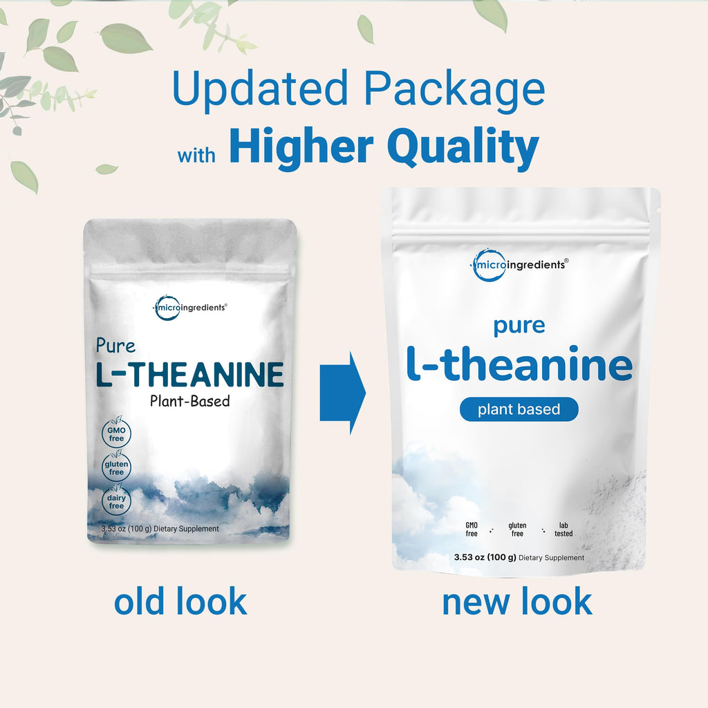 Filler free L-Theanine for stress relief