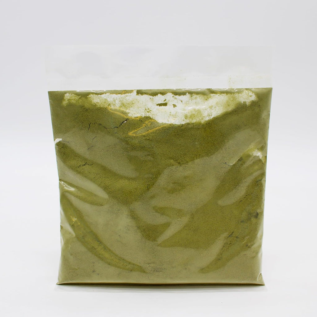 fine green vegetable powder supplement
