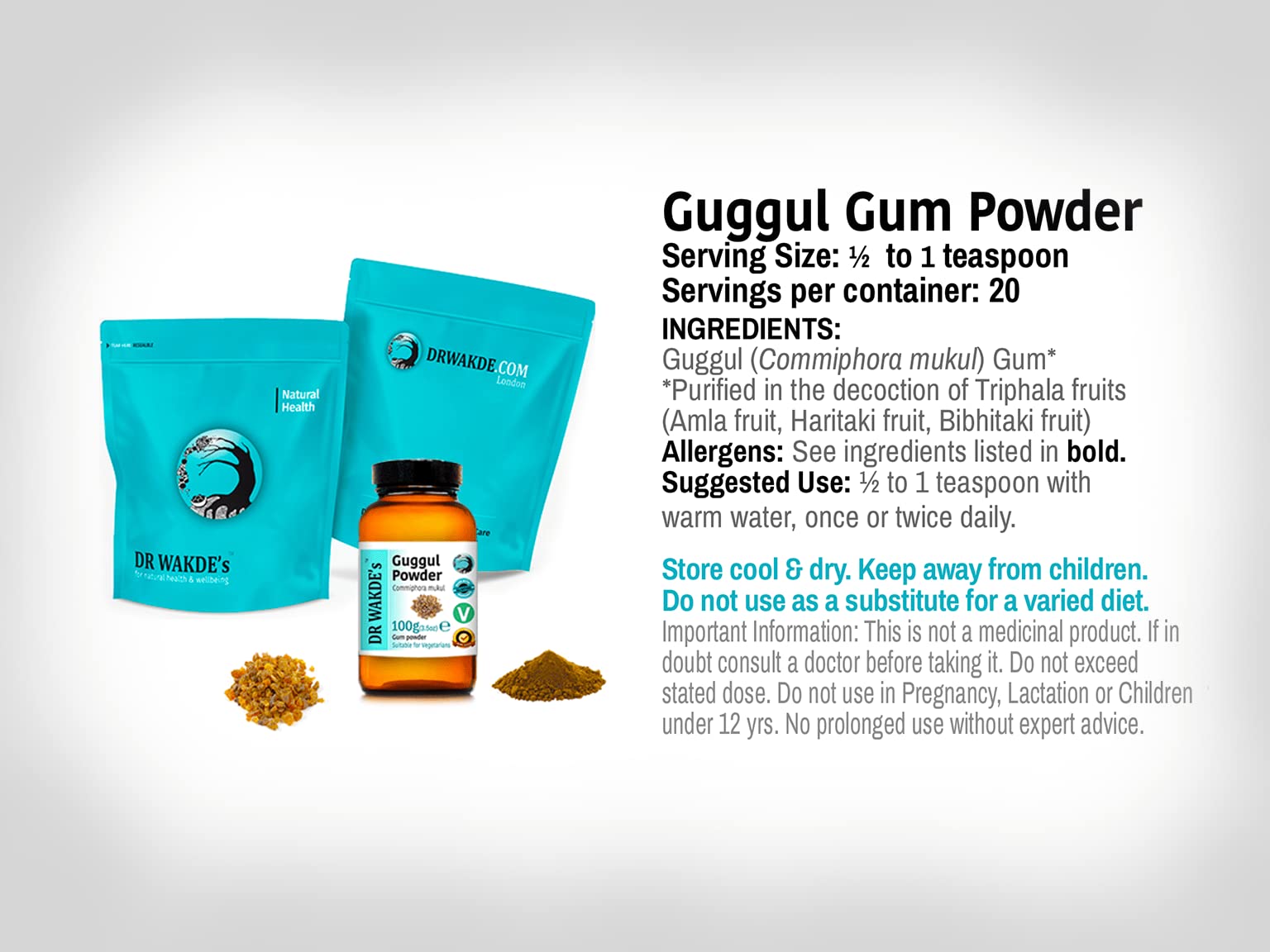 fine guggul powder for vitality