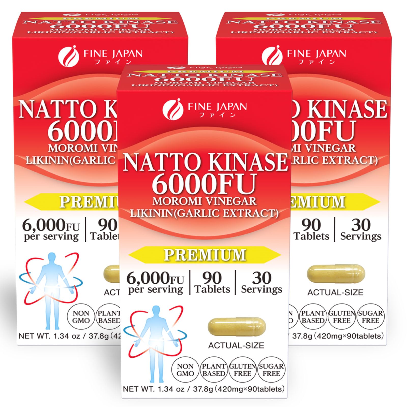 FINE JAPAN nattokinase digestive support