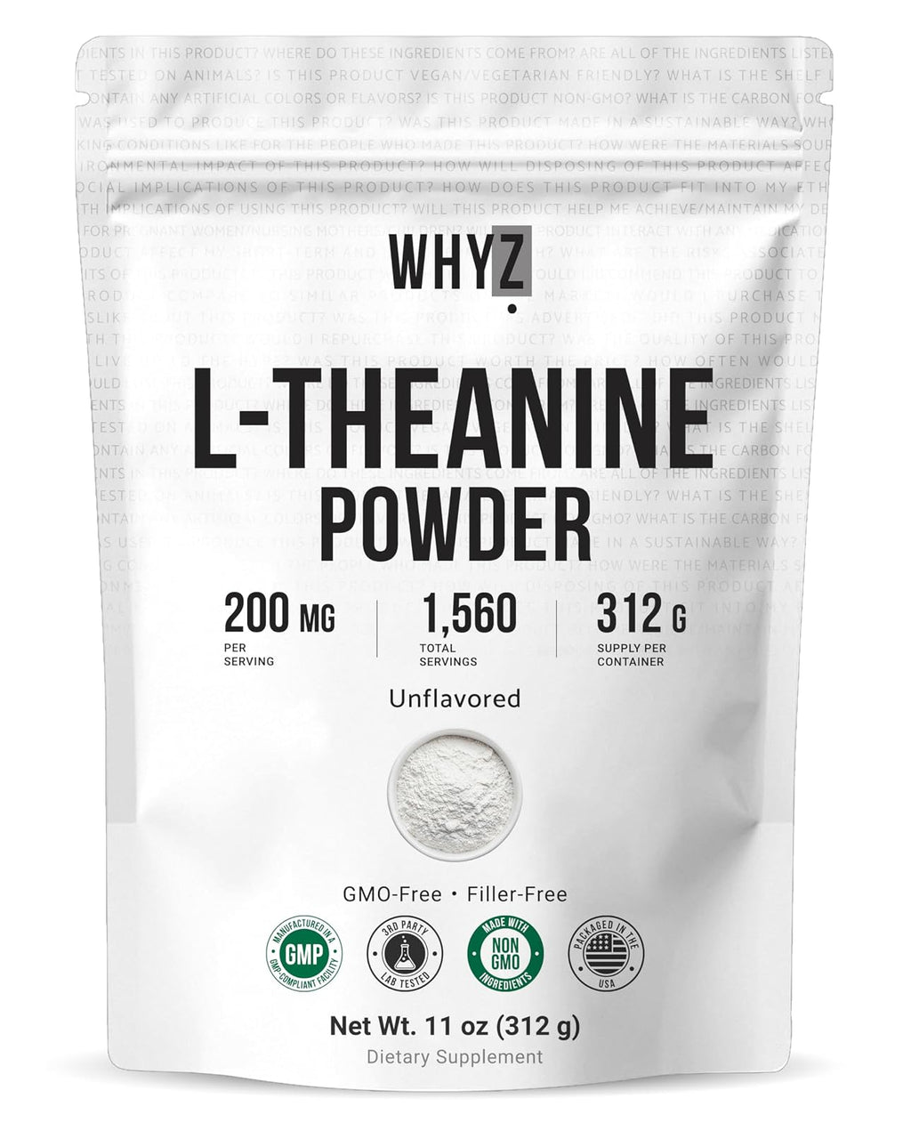 Fine L-Theanine powder for relaxation