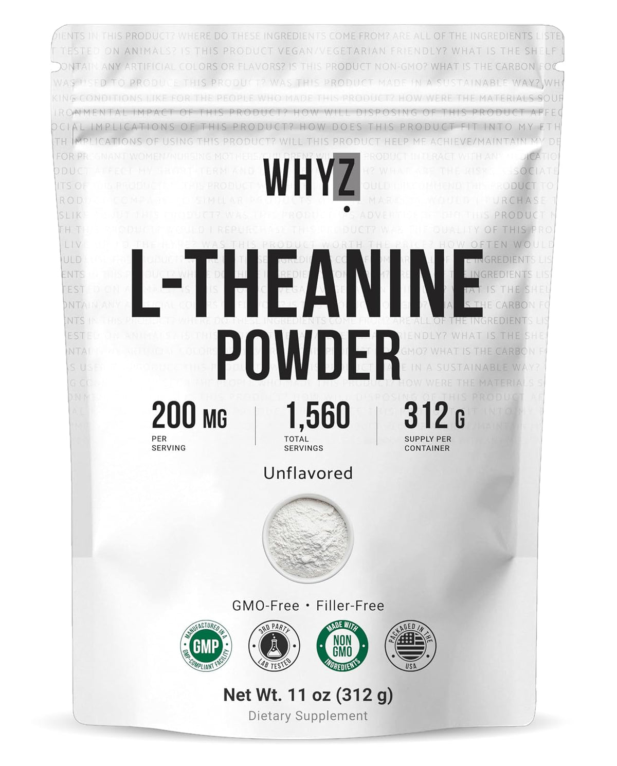 Fine L-Theanine powder for relaxation