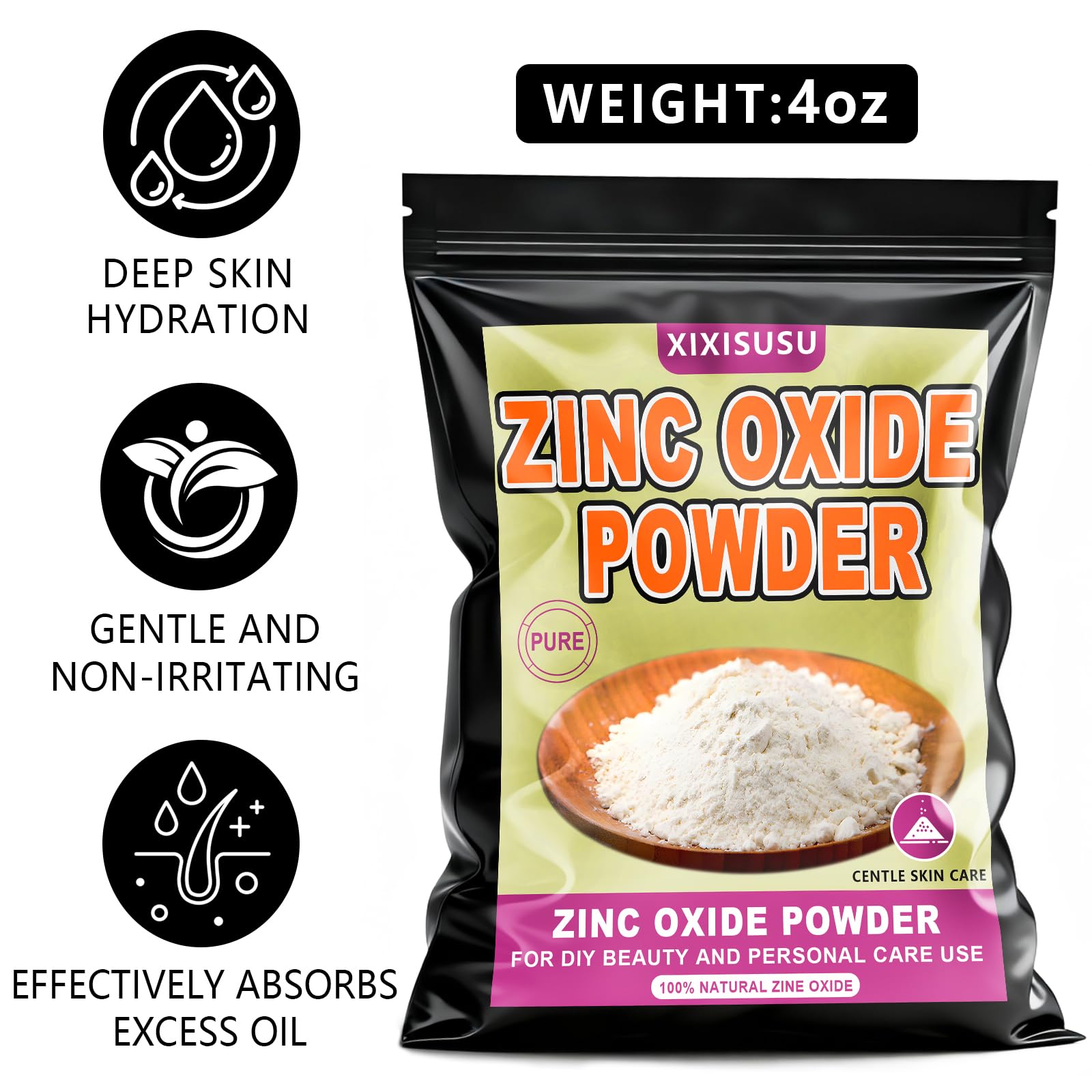 fine mesh zinc oxide for skincare