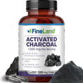 FineLand activated charcoal capsules for digestion