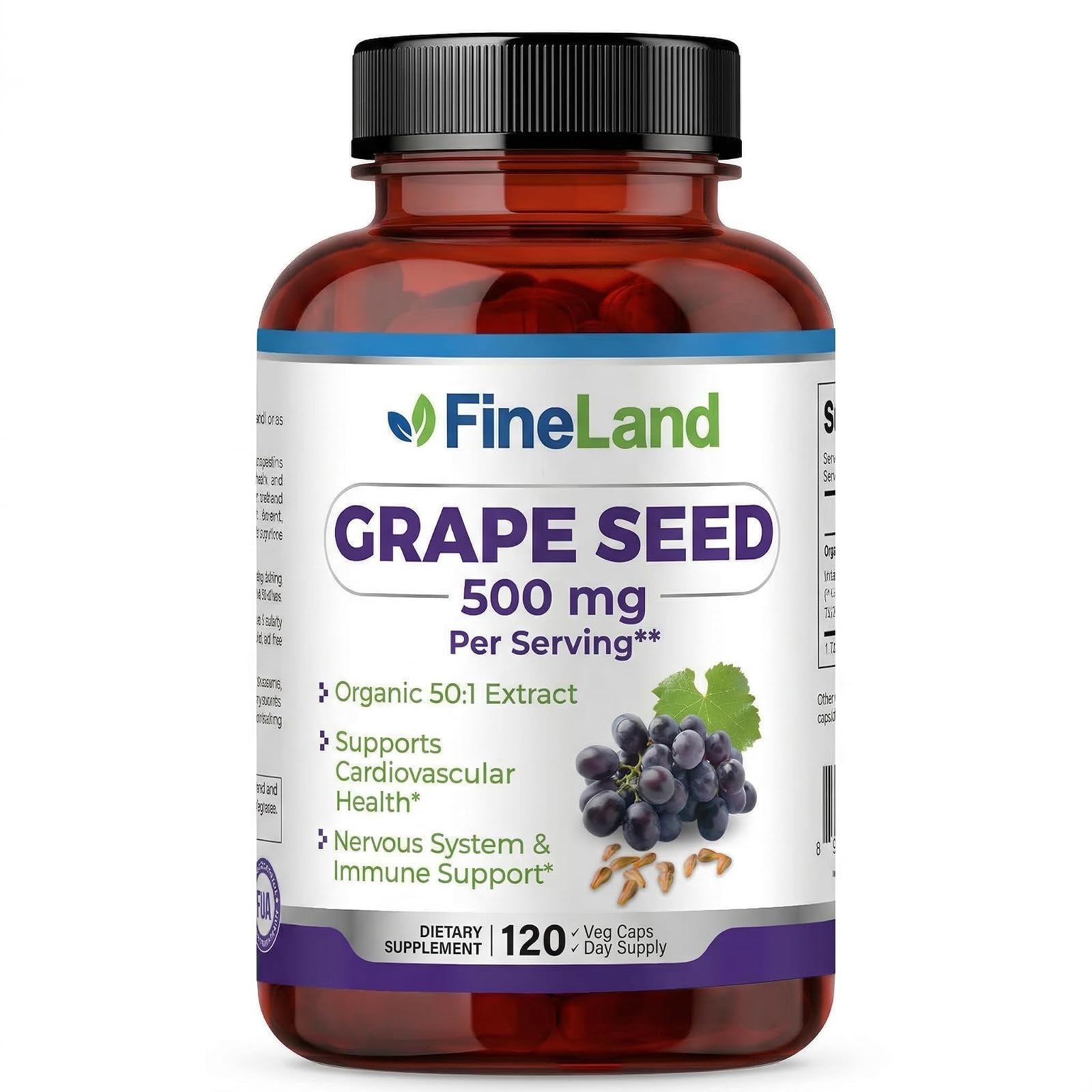 FineLand organic grape seed capsules