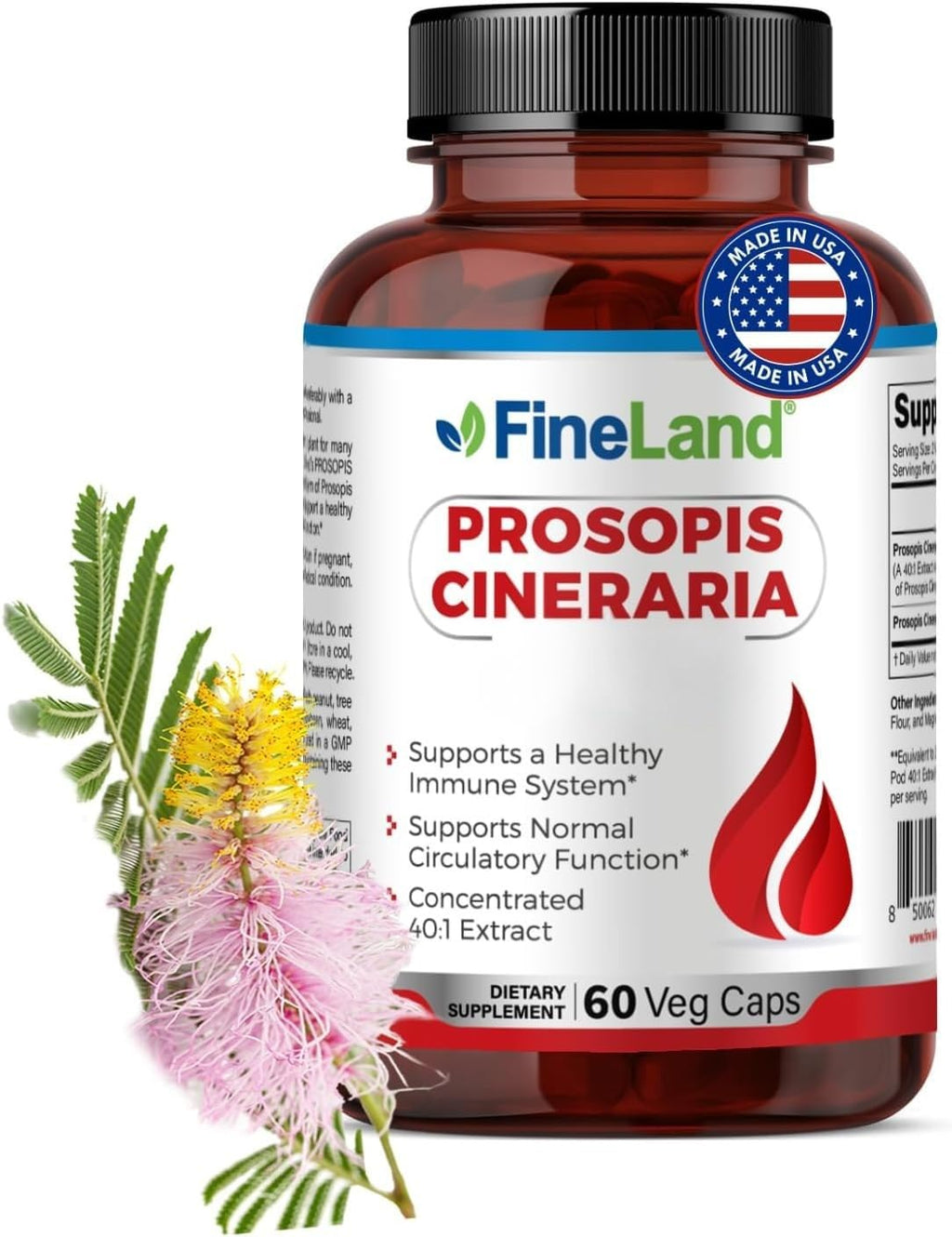 FineLand Prosopis Cineraria capsules for heart health