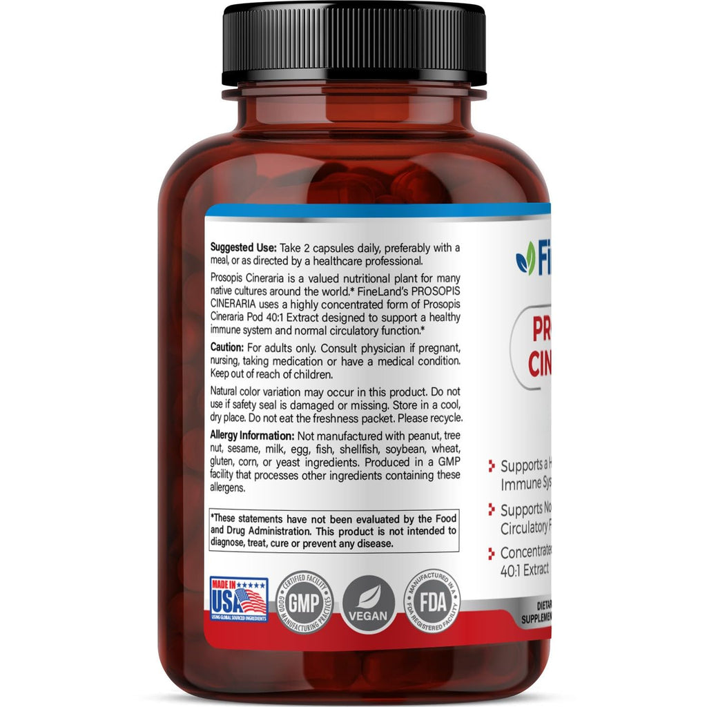 FineLand Prosopis for cardiovascular support