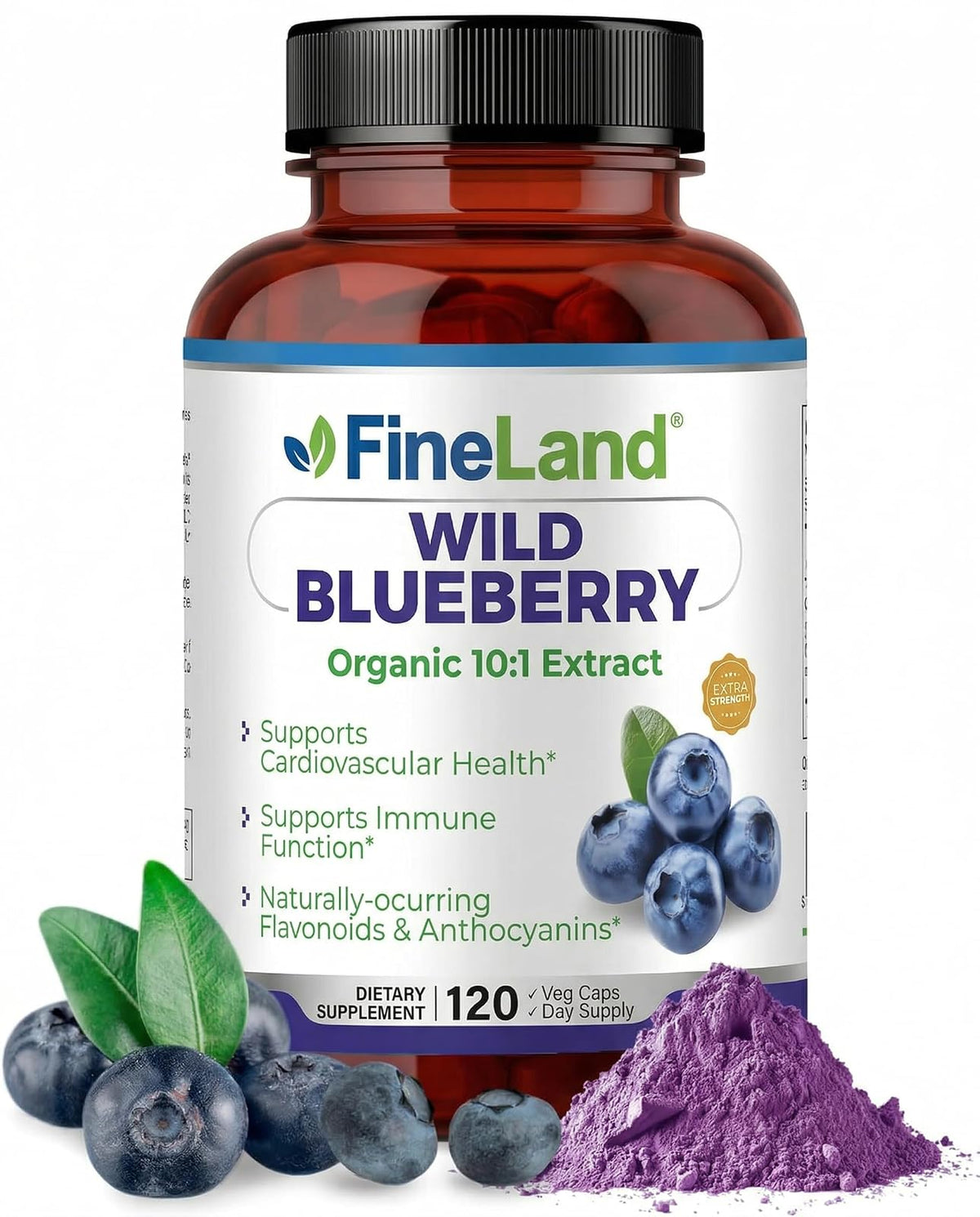 FineLand wild blueberry extract capsules