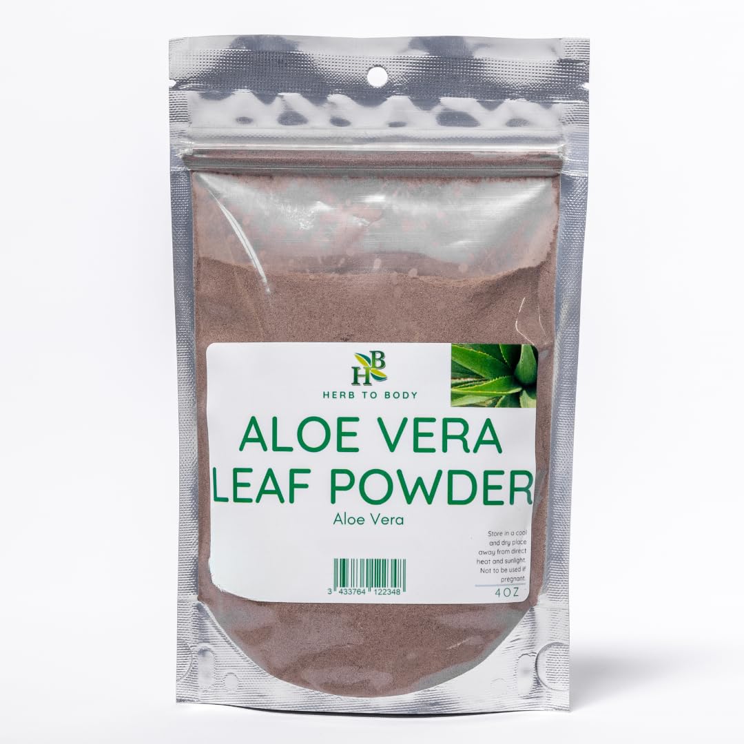 finely ground aloe vera powder