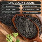 finely ground black sesame for smoothies