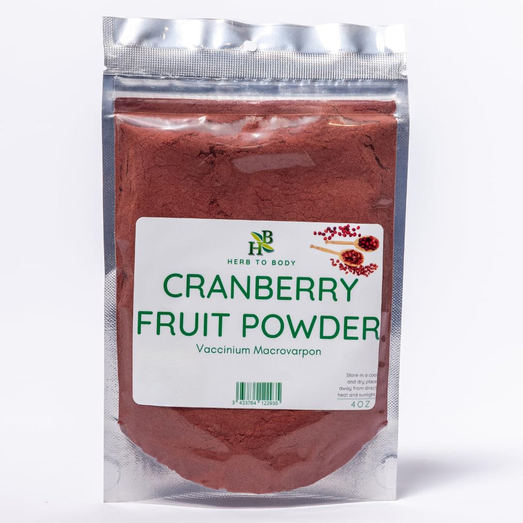 finely ground cranberry fruit powder