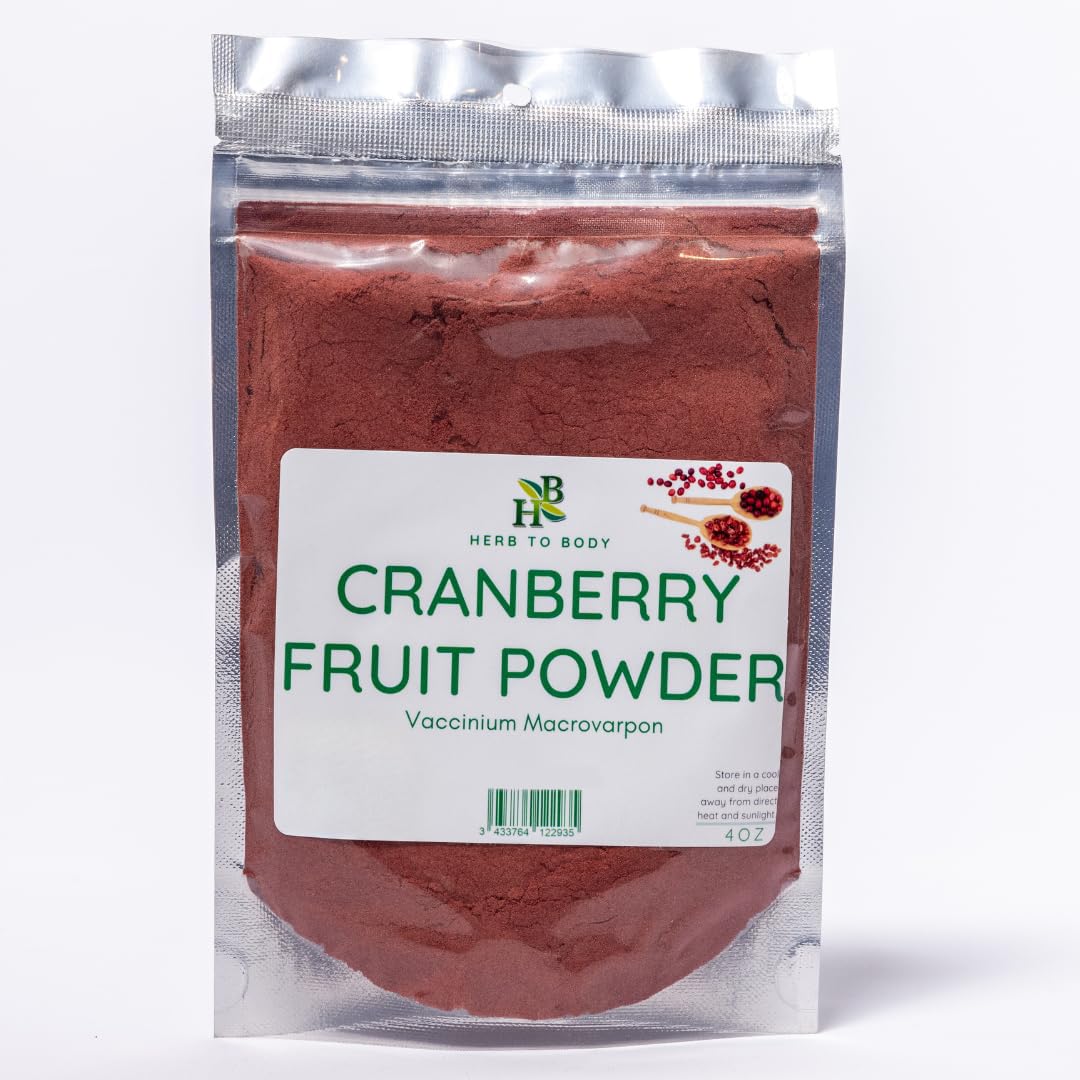 finely ground cranberry fruit powder