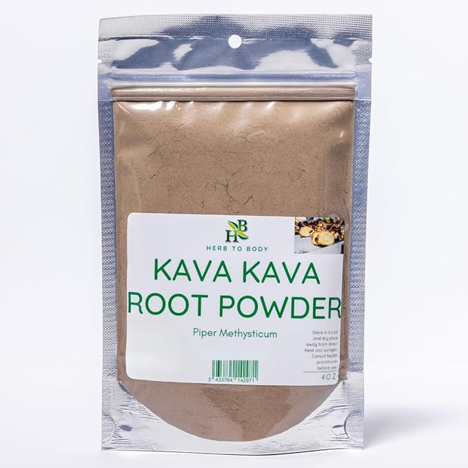 finely ground kava kava powder